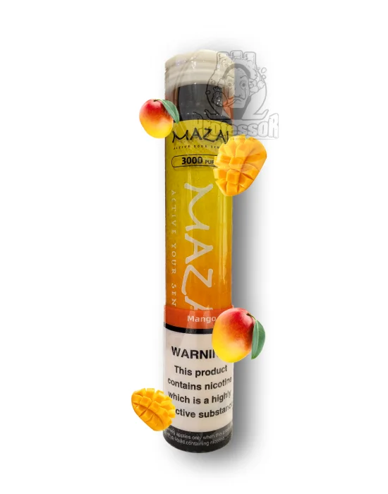 Mazaj Disposable mango (3000uffs) - in saudi arabia
