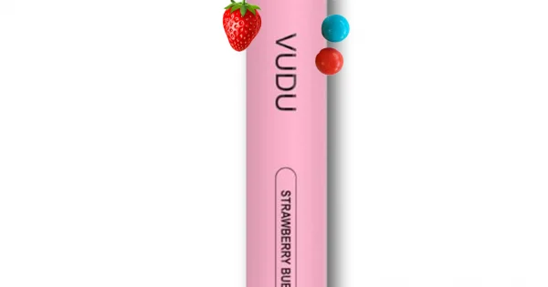 Vudu Disposable (2500 puffs) strawberry bubblegum - in saudi arabia