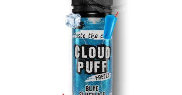 Cloud puff - Blue slush ice 60ml 3mg - in saudi arabia