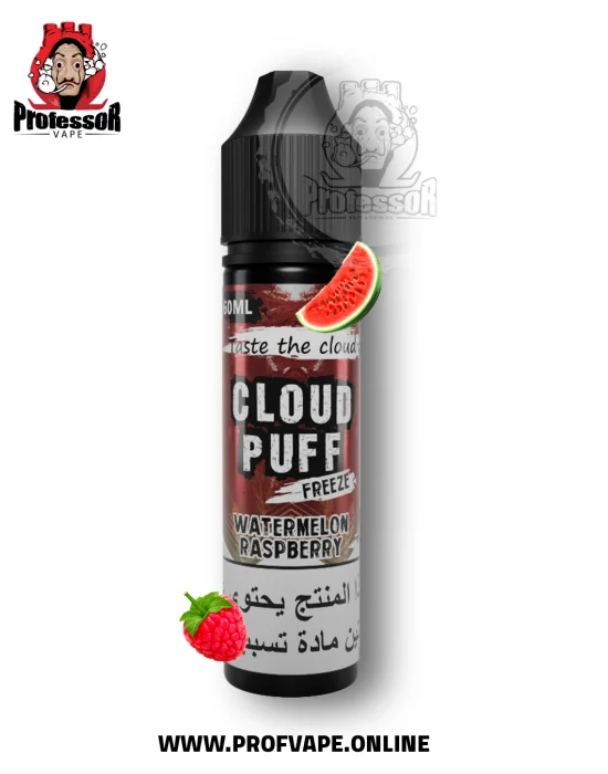Cloud puff - Watermelon Raspberry 60ml 3mg - in saudi arabia