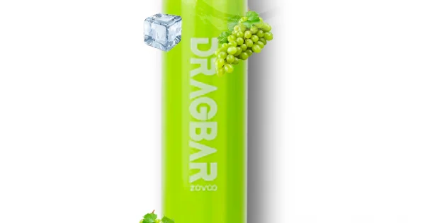 Zovoo drag bar Disposable (5000 puffs) grape ice - in saudi arabia