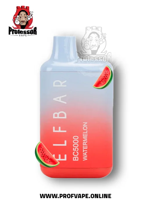 Elf Bar Disposable ( 5000 puffs ) watermelon 50mg - in saudi arabia