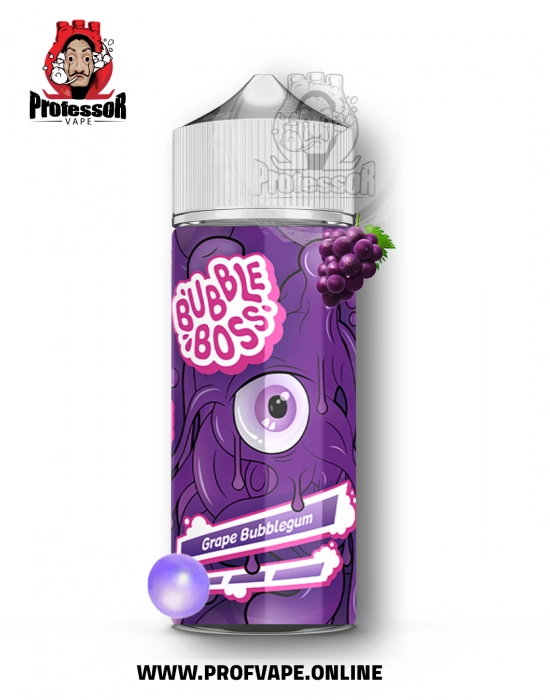 Bubble boss grape bubblegum 100ml - in saudi arabia