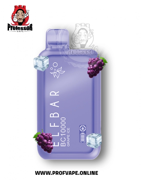 Elf bar Disposable (10000 puffs) grape ice - in saudi arabia
