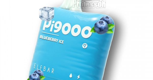 Elf bar Disposable (9000 puffs) blueberry ice - in saudi arabia