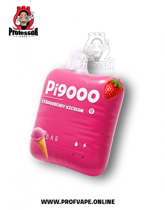 Elf bar Disposable (9000 puffs) strawberry icecream - in saudi arabia