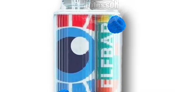 Elf bar Disposable (6000 puffs) blue raspberry - in saudi arabia
