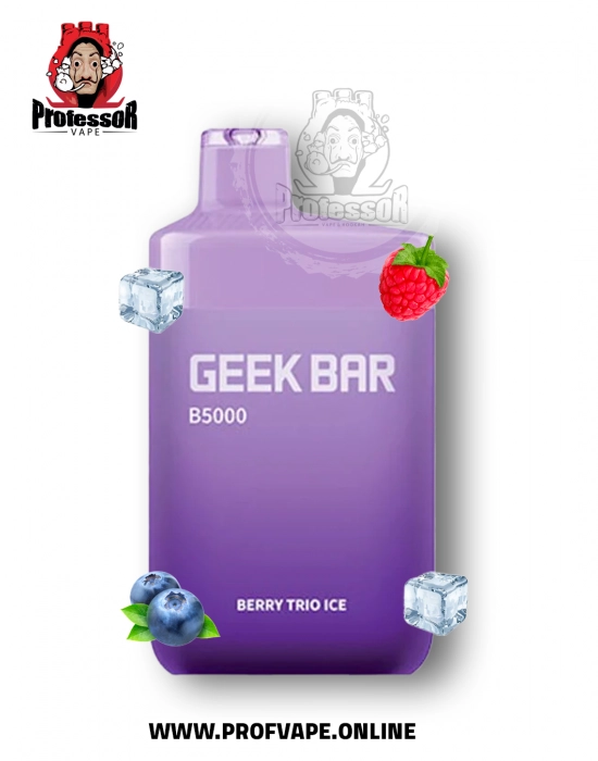 Geek bar Disposable (5000 puffs) mix berry ice - in saudi arabia