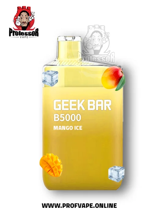 Geek bar Disposable (5000 puffs) mango ice - in saudi arabia