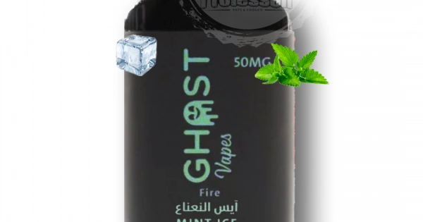 Ghost vape Disposable (5000 puffs) mint ice - in saudi arabia