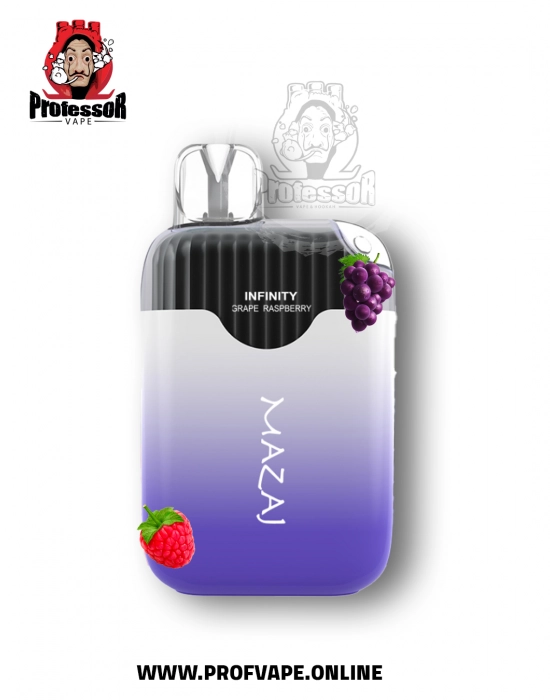mazaj infinity Disposable grape raspberry (4500 puffs) - in saudi arabia