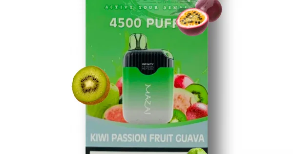 سحبة مزاج انفنتي الجاهزة نكهة كيوي باشن فروت جوافة (4500 سحبة) - في ...