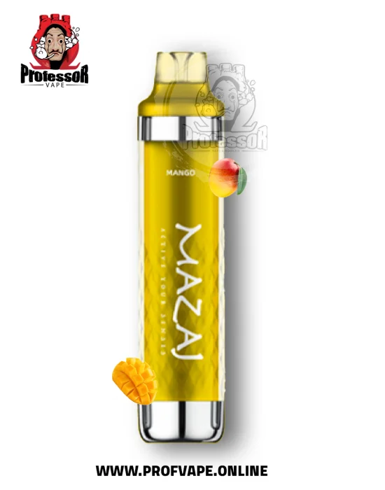 Mazaj black Disposable (8000 puffs) mango - in saudi arabia