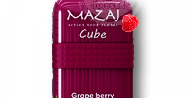 Mazaj cube Disposable (6000 puffs) grape berry - in saudi arabia