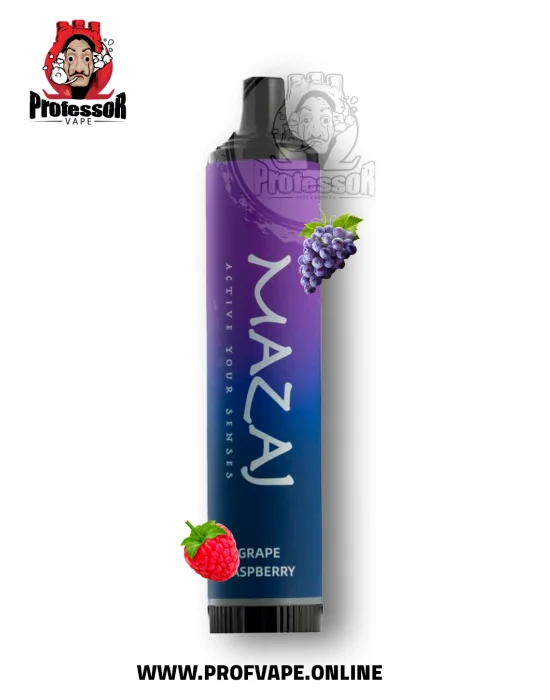 Mazaj Demon Disposable (5000 puffs) grape raspberry - in saudi arabia