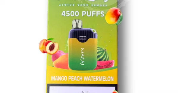mazaj infinity Disposable mango peach watermelon (4500 puffs) - in ...