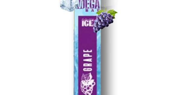 Mega Bar Disposable (1500 puffs) grape ice - in saudi arabia