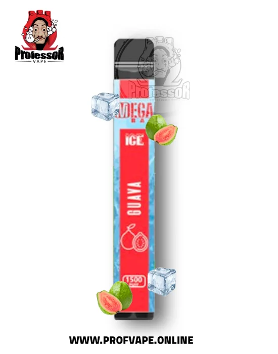 Mega Bar Disposable (1500 puffs) guava ice - in saudi arabia
