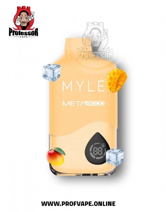 Myle meta Disposable (9000 puffs) mango ice - in saudi arabia