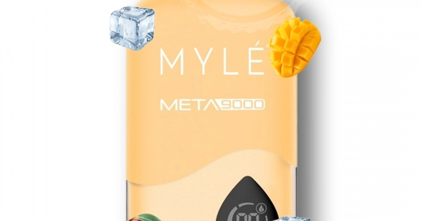 Myle meta Disposable (9000 puffs) mango ice - in saudi arabia