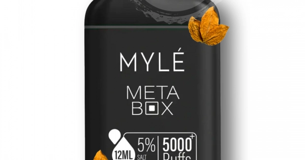 Myle meta box Disposable (5000 puffs) smooth tobacco - in saudi arabia