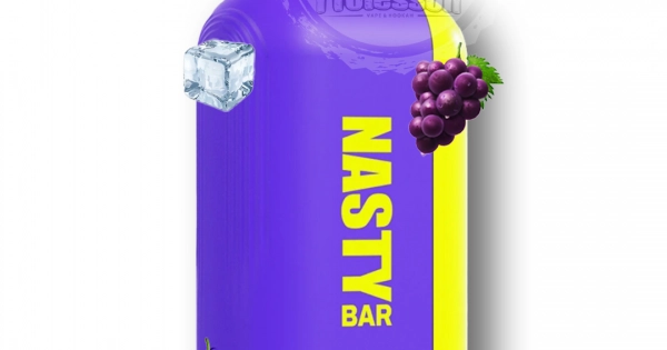 Nasty bar Disposable (14000 puffs) grape ice - in saudi arabia