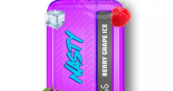 Nasty bar Disposable (10000 puffs) grape berry ice - in saudi arabia Nasty bar Disposable (10000 puffs) grape berry ice - in saudi arabia