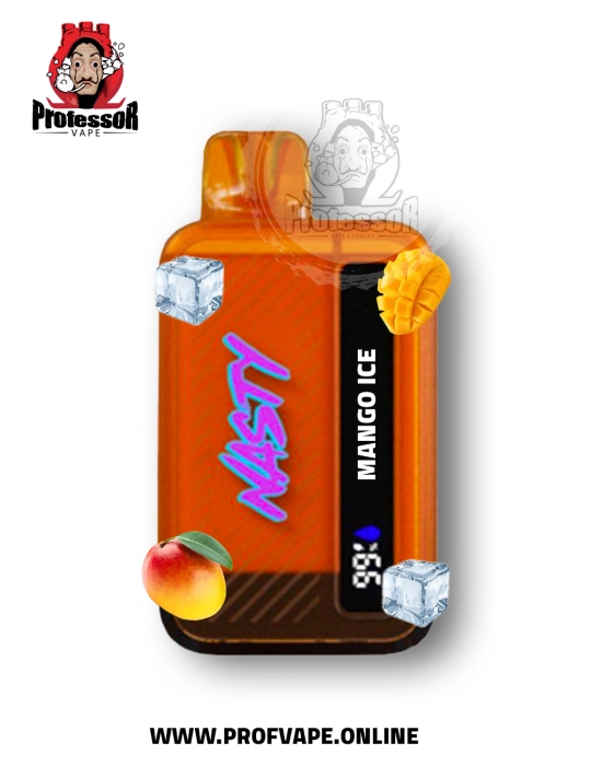 Nasty bar Disposable (10000 puffs) mango ice - in saudi arabia Nasty bar Disposable (10000 puffs) mango ice - in saudi arabia