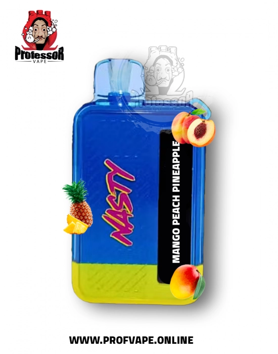 Nasty bar Disposable (10000 puffs) mango peach pineapple - in saudi arabia Nasty bar Disposable (10000 puffs) mango peach pineapple - in saudi arabia