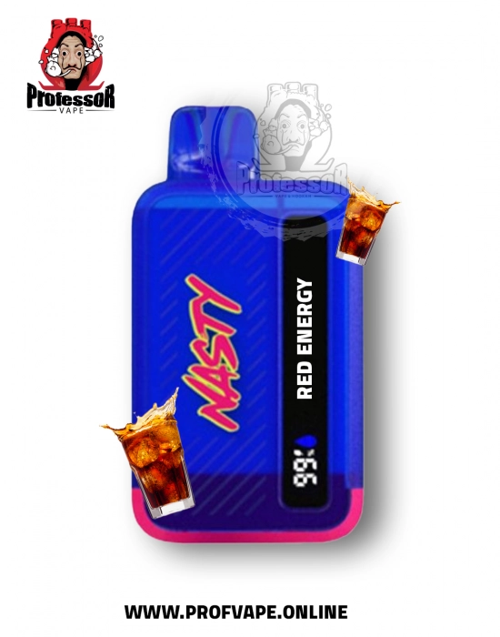 Nasty bar Disposable (10000 puffs) red energy - in saudi arabia