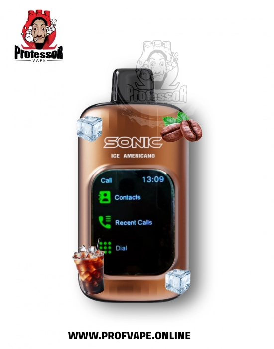 Sonic screen Disposable (20000puffs) iced americano - in saudi arabia