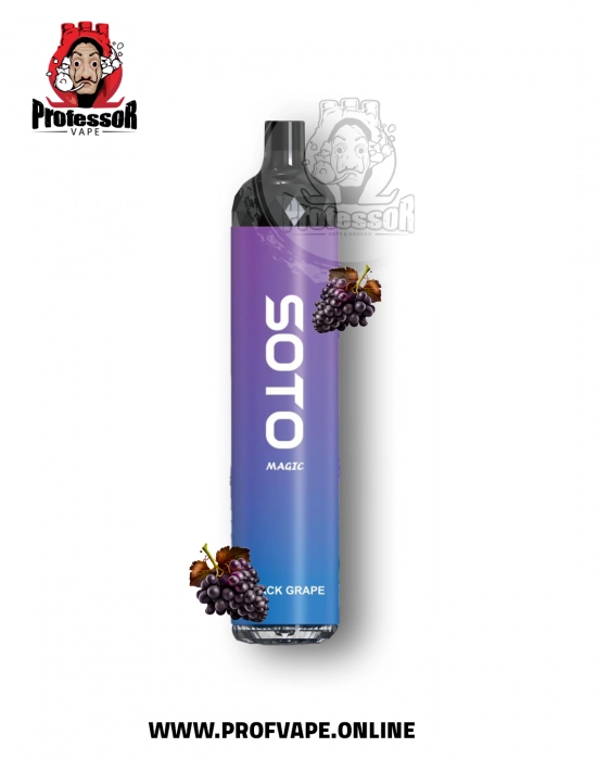 Soto Disposable (4000 puffs) black grape - in saudi arabia