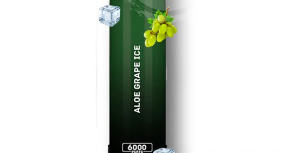 Xtra Dps Disposable (6000 puffs) Aloe grape ice - in saudi arabia