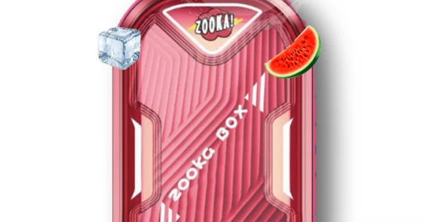 Zooka box Disposable (7000 puffs) watermleon ice - in saudi arabia
